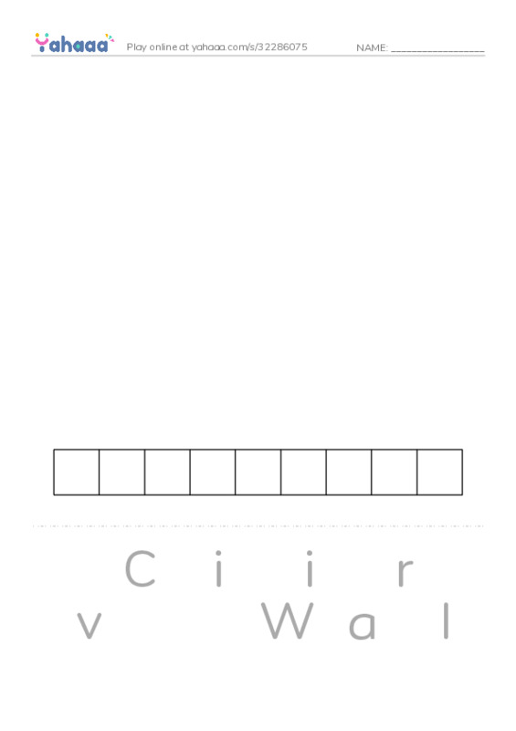 Free worksheet on RAZ Vocabulary M: The Legend of John Henry | Yahaaa!