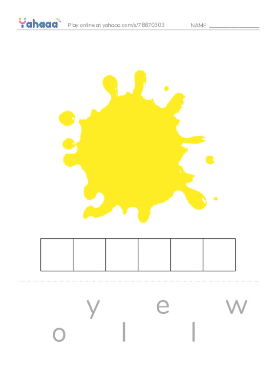Free worksheet on Unit 0 Hello - Word puzzles worksheet | Yahaaa!