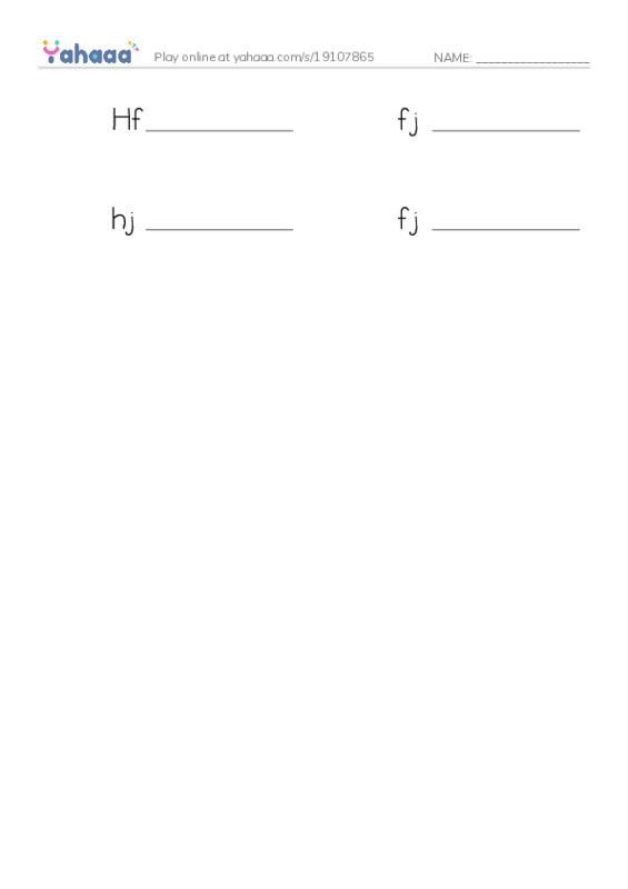 Free worksheet on How to say I'm happy - Worksheet writing | Yahaaa!