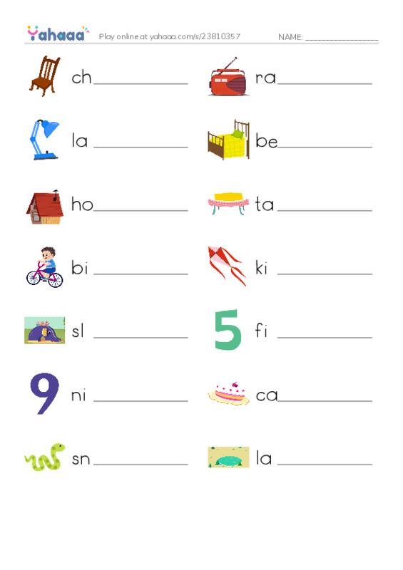 Free worksheet on Spotlight 2 + i_e + a_e - Worksheet | Yahaaa!